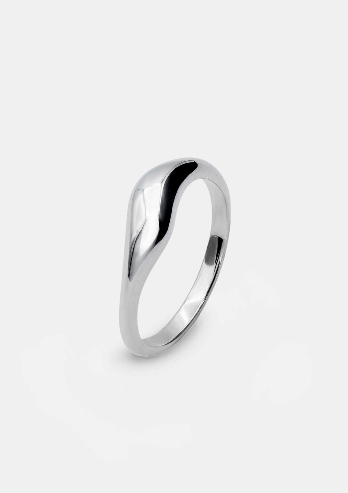 Gal Ring – Sterling Silver Wave Ring | Sofia Kov